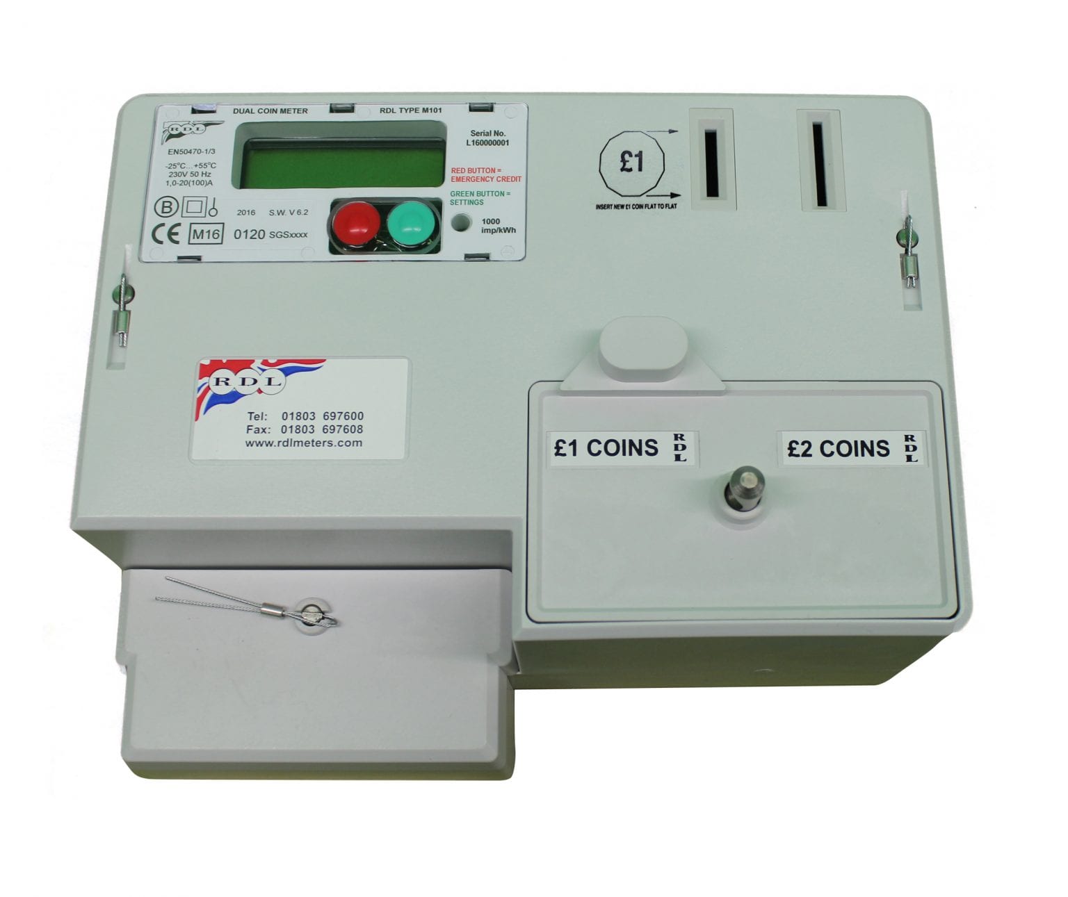Manufacturer supplier of coin, token card electric meters timers